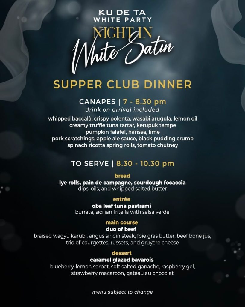 Supper Club Dinner - Bali Plus Magazine